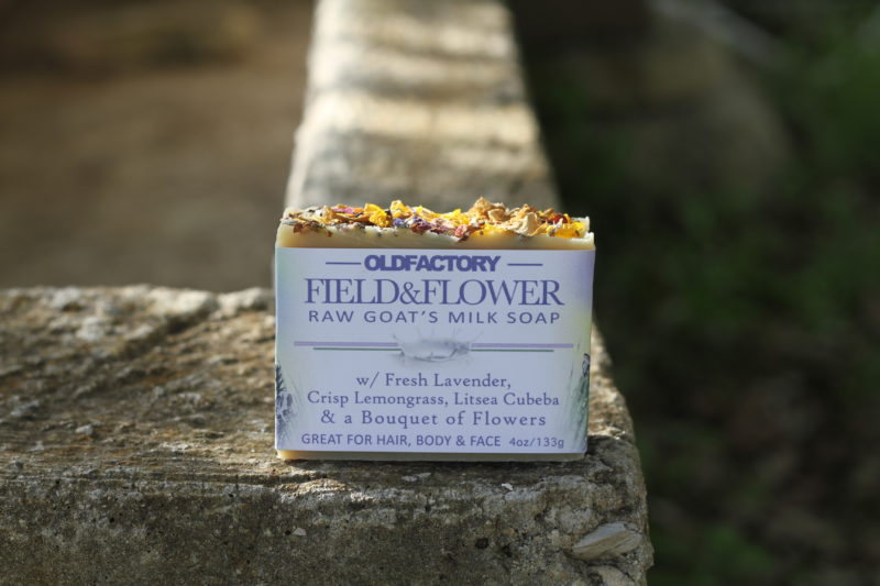 Field & Flower Goat Milk Soap | Old Factory Soap